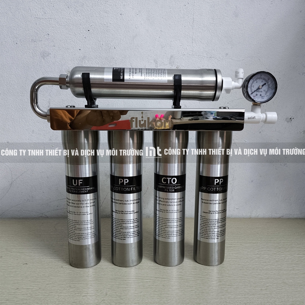 Máy lọc nước UF Flukon 5 cấp loc cao cấp, siêu sạch không sử dụng điện ...
