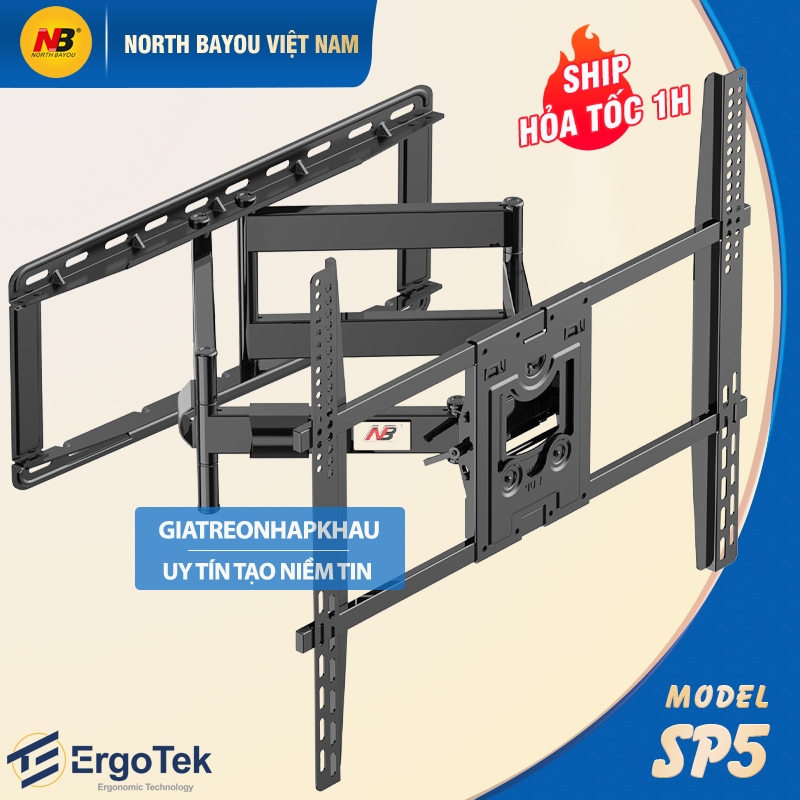 [ Hỏa Tốc ] Giá treo tivi xoay đa năng NB SP5 50 - 90 Inch / 75 - 11 Inch Khung treo tivi tương ...