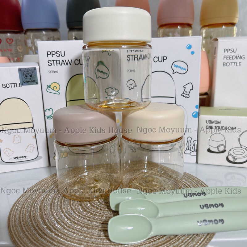 Bình trữ UB PPSU 120ml Chính hãng và Cốc trữ Moyuum Hàn Quốc nhựa Tritan nhiều kích thước ...