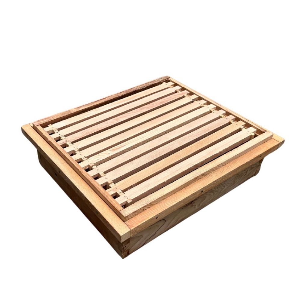 Thùng gỗ kế lửng gồm 10 khung cầu Tagri nuôi ong mật ngoại ( ong Ý ...