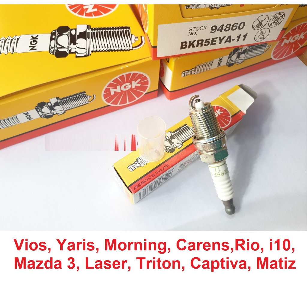 (BKR5EYA-11) Bugi NGK Nickel cho Vios, Yaris, Morning, Carens,Rio, i10 ...
