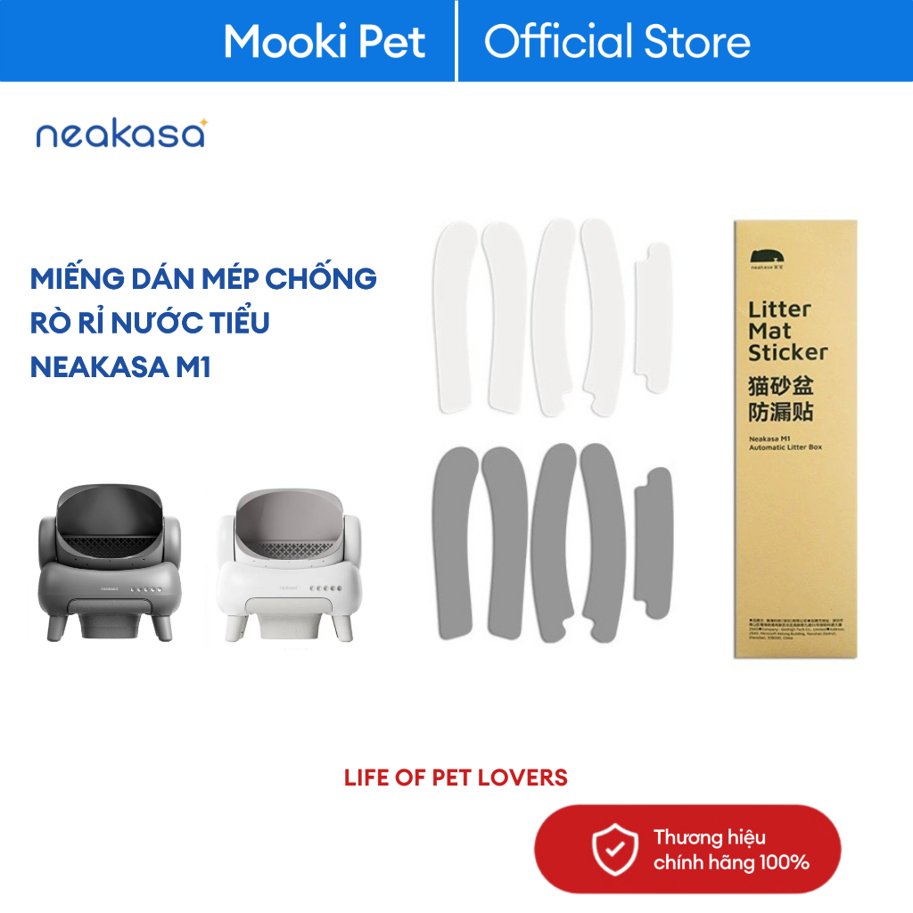 Miếng dán mép M3 chống rò rỉ nước tiểu máy dọn phân tự động Neakasa M1 ...