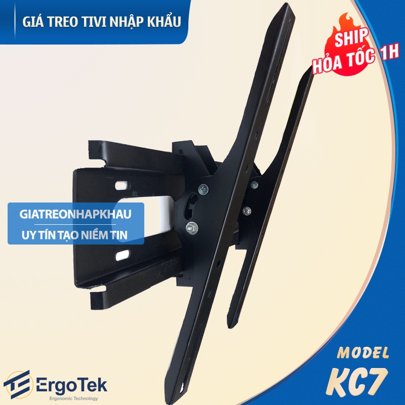 Giá treo tivi nghiêng KC7 43 - 65 inch Giá Treo Tivi gật gù điều chỉnh ...