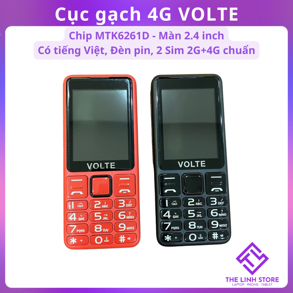 Điện thoại 4G H6 VOLTE có 4G chuẩn - Pin 1500mAh đèn pin, loa to, hỗ trợ thẻ nhớ | Shopee Việt Nam