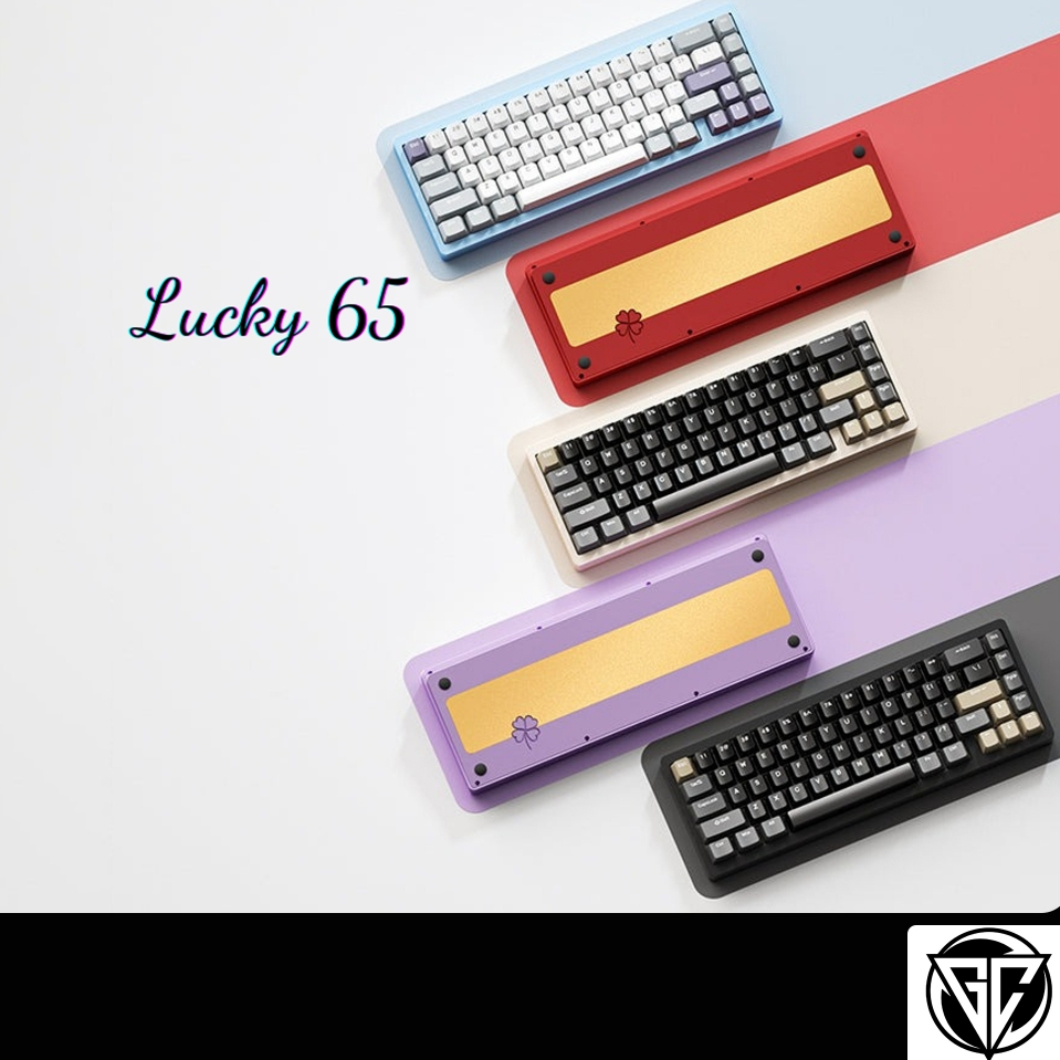 KIT Lucky65 | Kit bàn phím cơ Lucky65 - Vỏ Nhôm 6063 | 3 chế độ kết nối ...