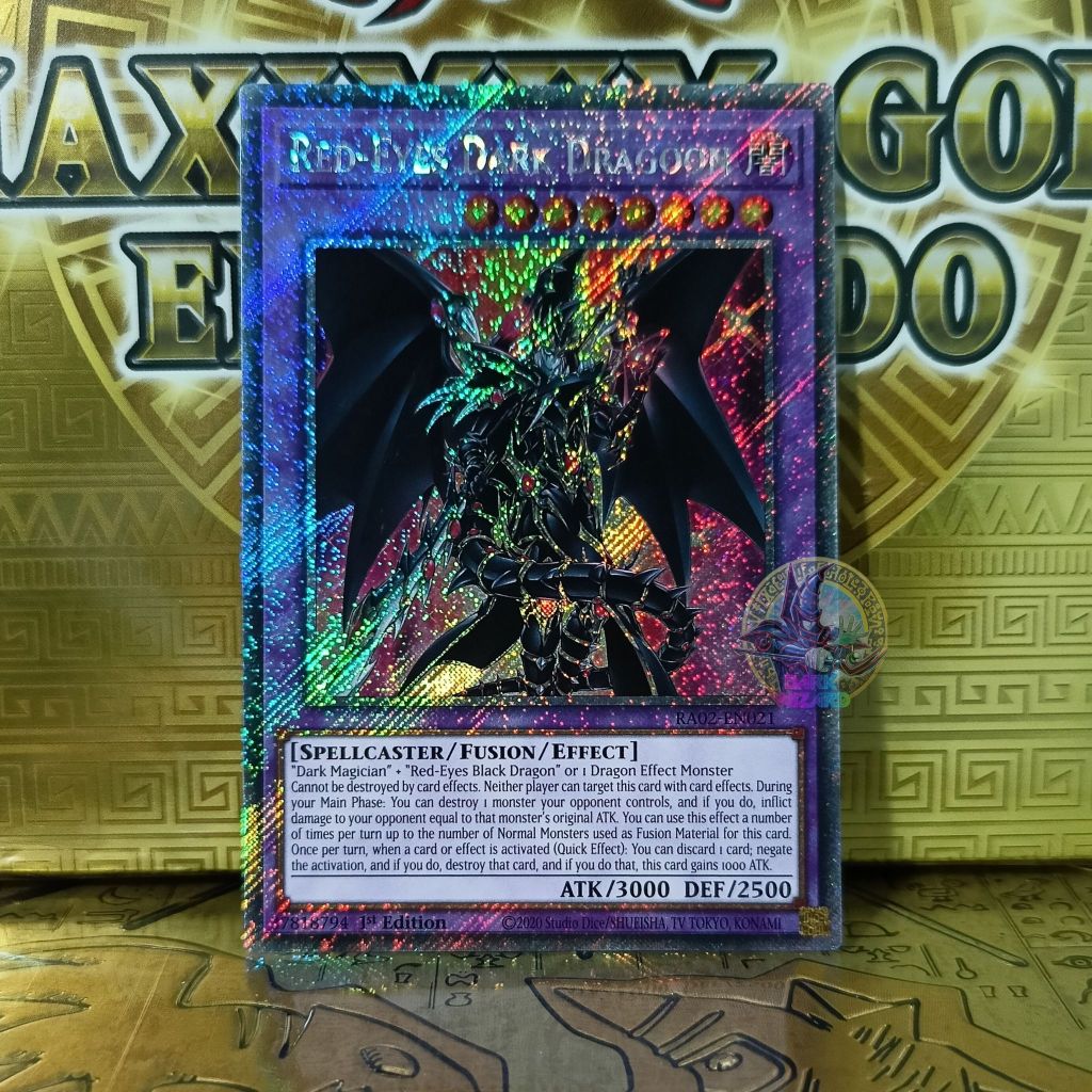 Red-Eyes Dark Dragoon – RA02-EN021 – Platinum Secret Rare [Thẻ bài ...
