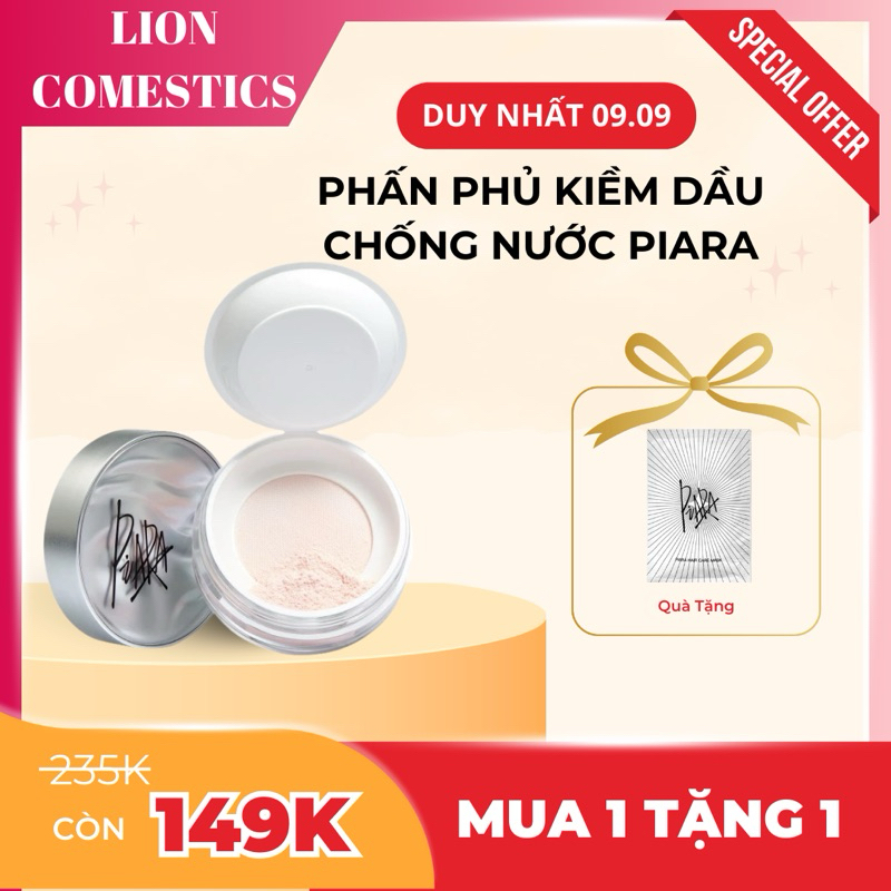 [PIARA] Phấn Phủ Dạng Bột Kiềm Dầu Chống Nước Giữ Lớp Makeup Lâu Trôi ...