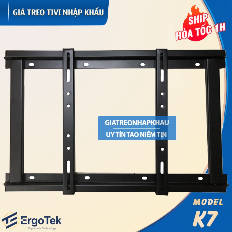 Giá Treo Tivi Phẳng Sát Tường K7 50 - 65 Inch - Khung Treo Tivi Cố Định Loại 1 - Hàng Dày ...