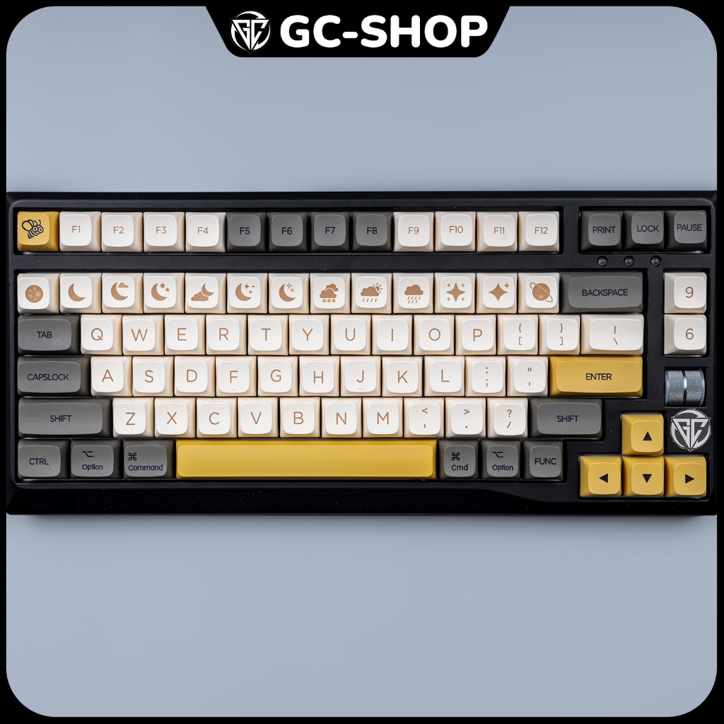Keycap Shimer V3 Layout MAC/WIN 139 nút bàn phím cơ Thick PBT XDA 9.5MM ...