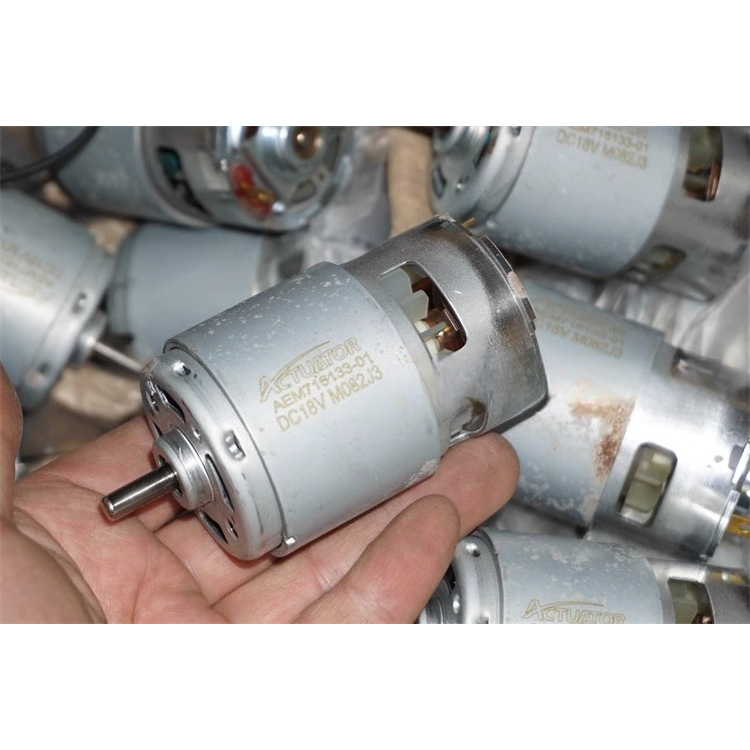 Motor 775 18V cổ bạn đạn 15mm cho máy khoan pin, motor máy khoan pin ...