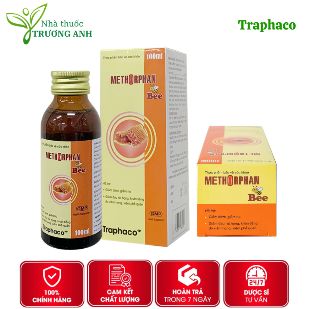 Siro Methorphan Bee Traphaco | Shopee Việt Nam