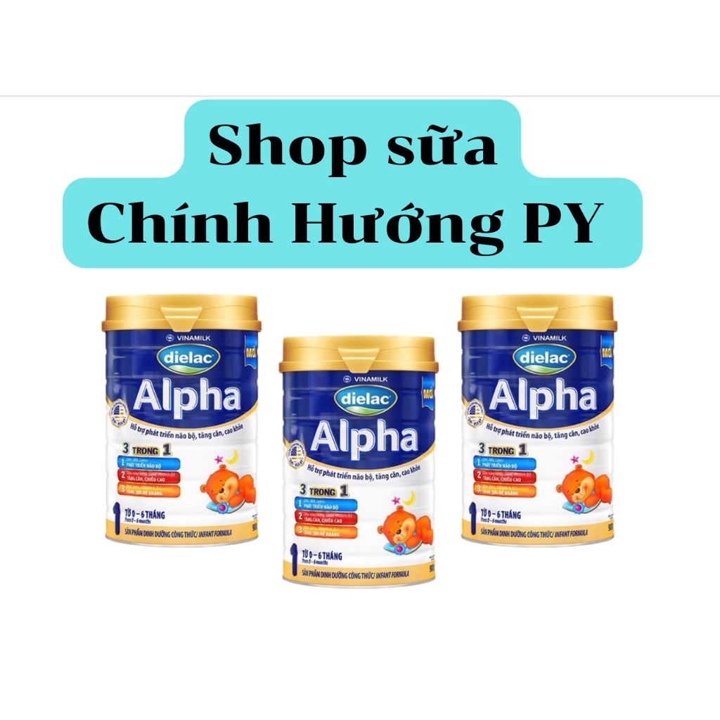 Sữa bột Vinamilk Alpha trắng lon 850g | Shopee Việt Nam
