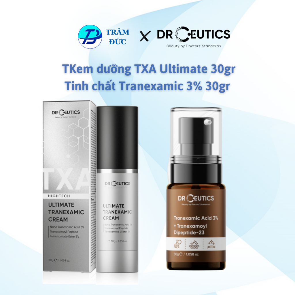 DRCEUTICS Kem Dưỡng/Serum TXA Ultimate Tranexamic Cream (30g) | Shopee ...