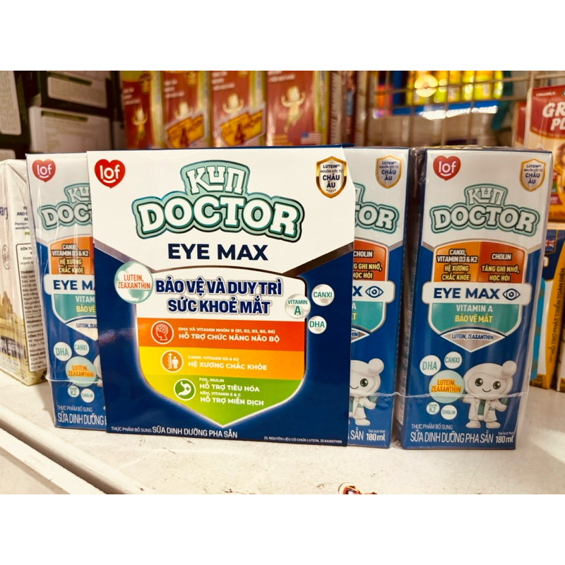 {Combo 3lốc}Sữa Pha Sẵn Kun Doctor 180ml | Shopee Việt Nam