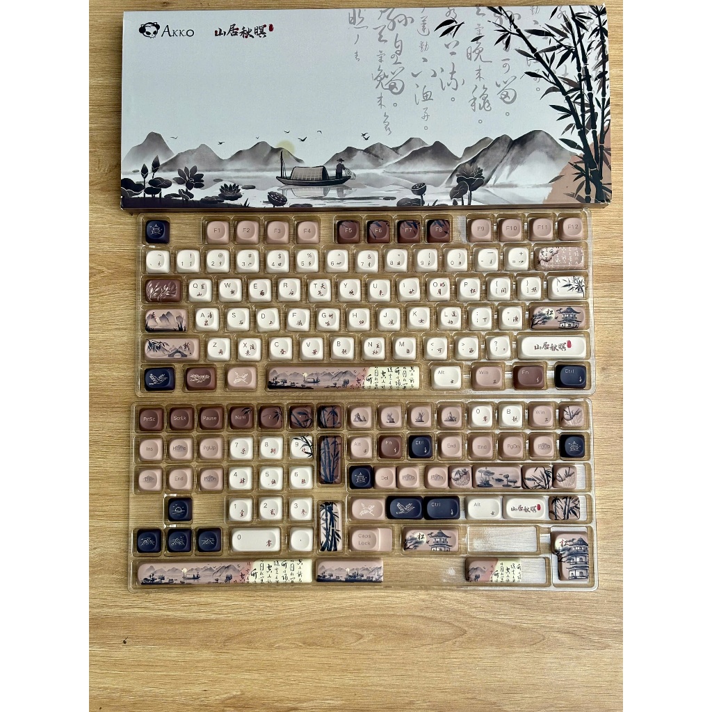 Nút bàn phím cơ Akko Keycap Set Mountain Seclusion – MOA Profile ...