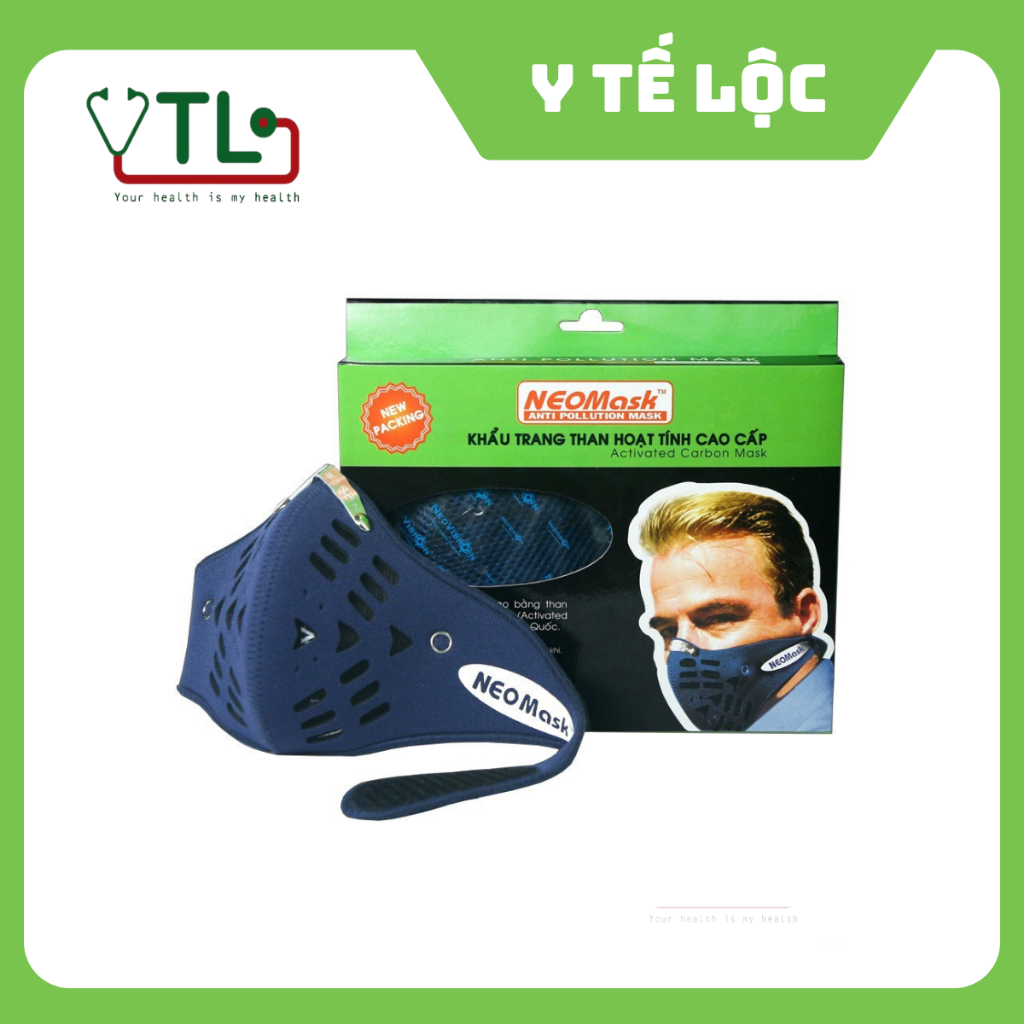 Khẩu Trang Than Hoạt Tính Cao Cấp NeoMask Anti Pollution Mask NM ...