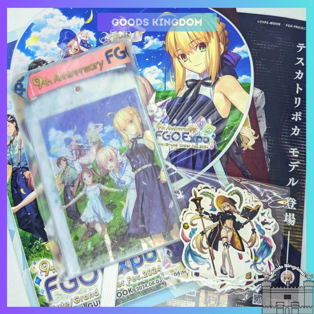 Sticker/ Nhãn dán kỉ niệm FGO Anniversary 9 EXPO - Fate Grand Order ...