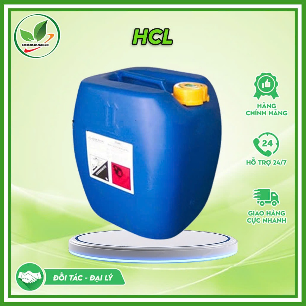 HCl 32%-36%, thùng 30kg.Giảm pH hồ bơi. | Shopee Việt Nam