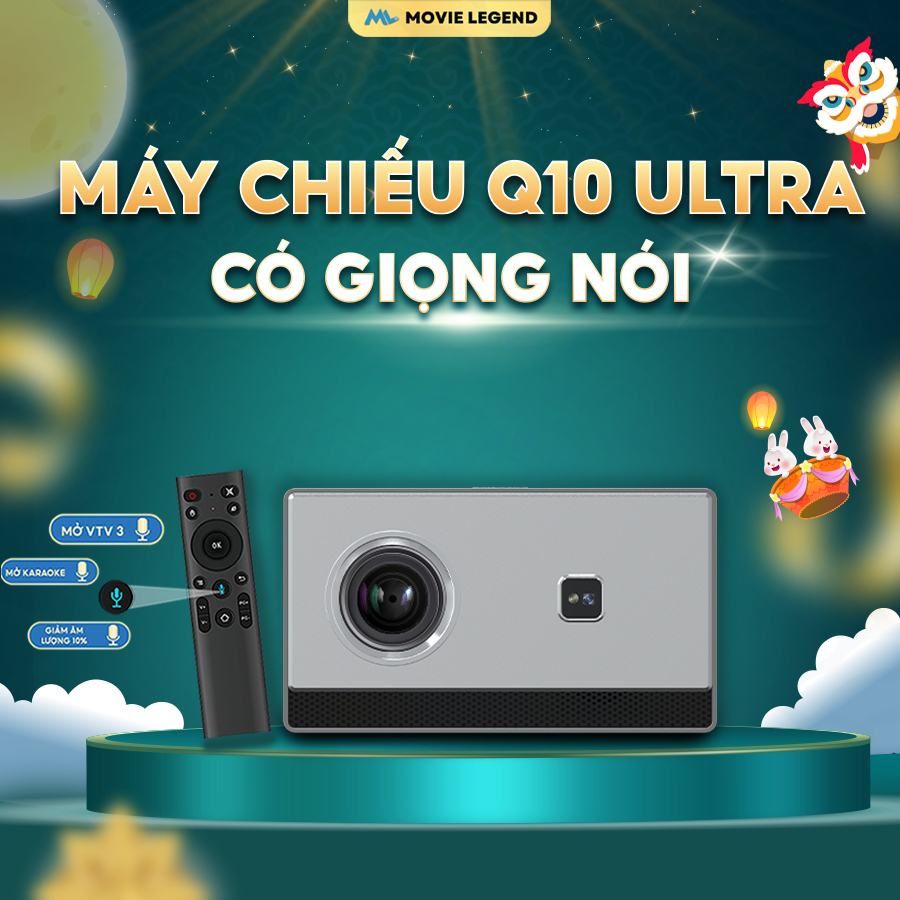 Máy Chiếu Movie Legend - Q10 Ultra Full HD - Hỗ Trợ 4K | Shopee Việt Nam