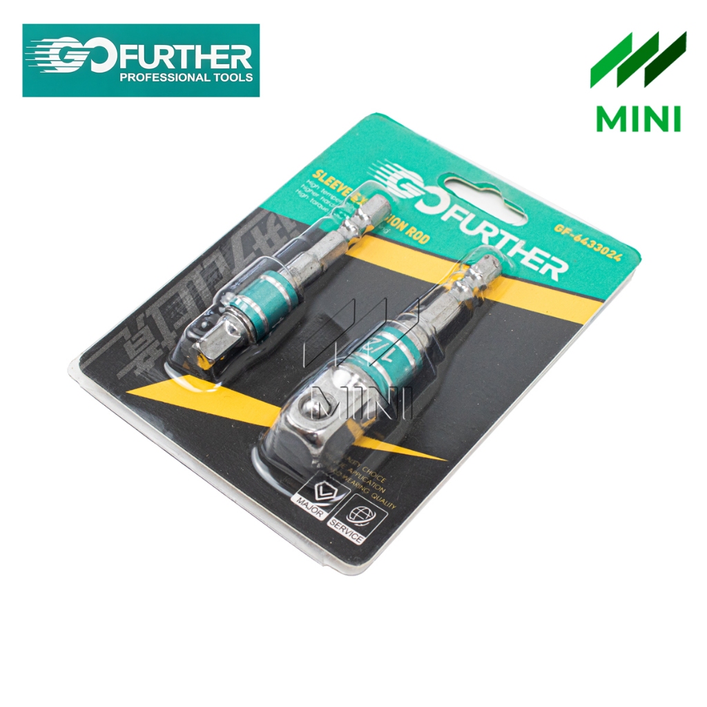 Bộ 2 đầu chuyển sang khẩu bulong GO FUTHER 1/4″ và 1/2″ gắn cho máy ...