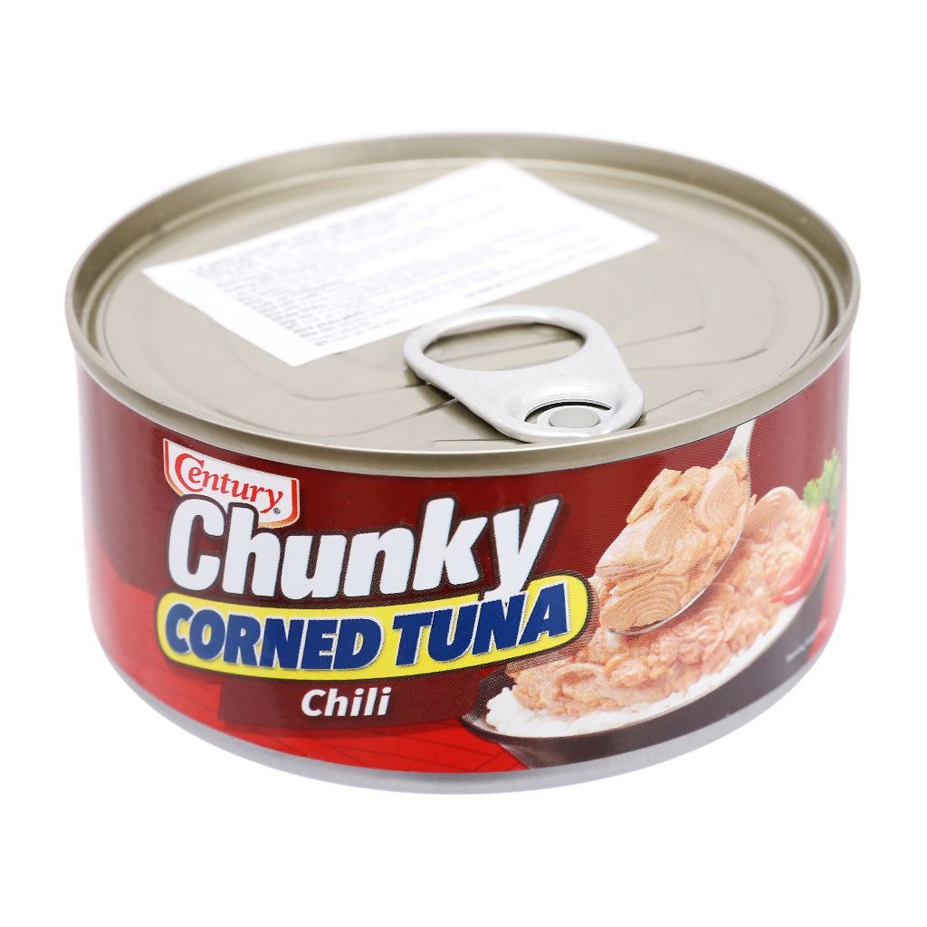 CENTURY (hộp Chunky ĐỎ 180g) CÁ NGỪ KHÚC SỐT GIA VỊ CAY Corned Tuna ...