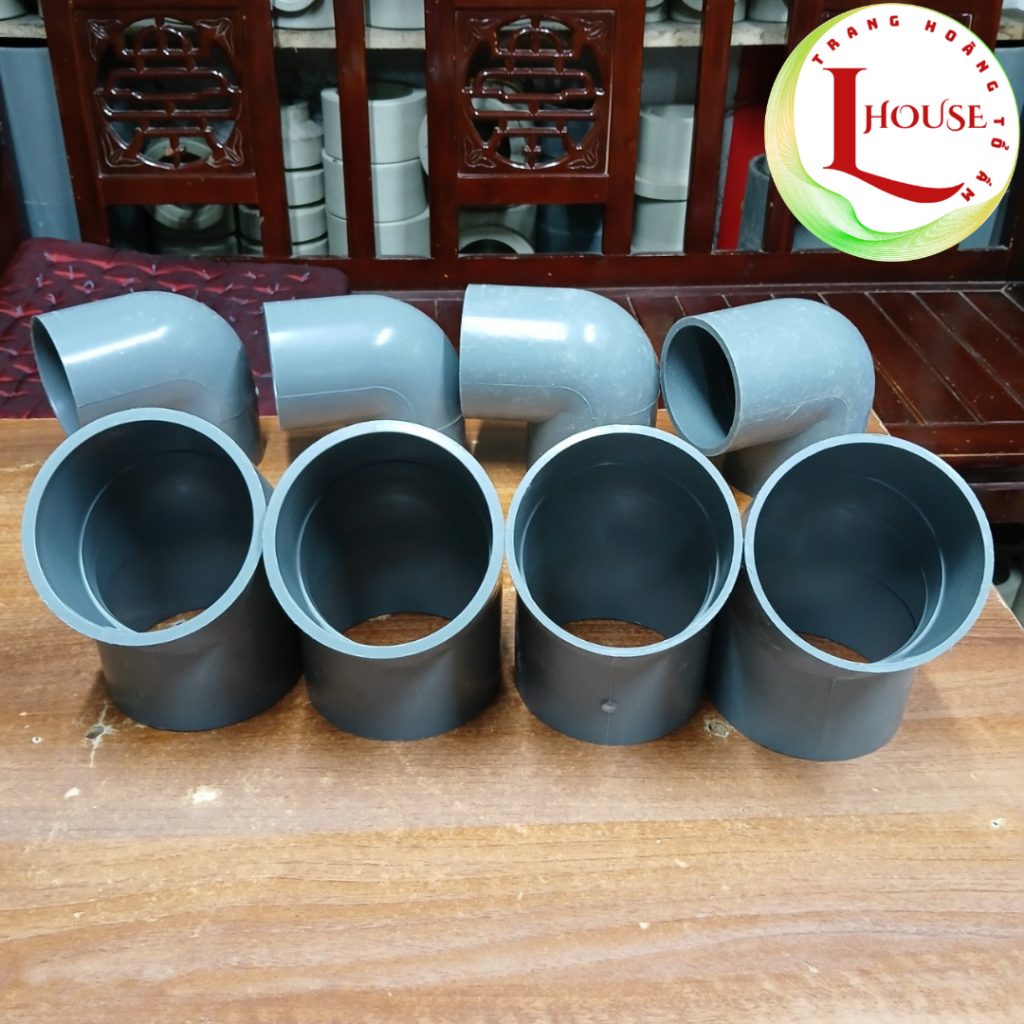 Chếch PVC D110, Nối góc 135 độ PVC D110, Lơi D110 PN6, PN10 Tiền Phong Chính hãng - L-House Shop ...