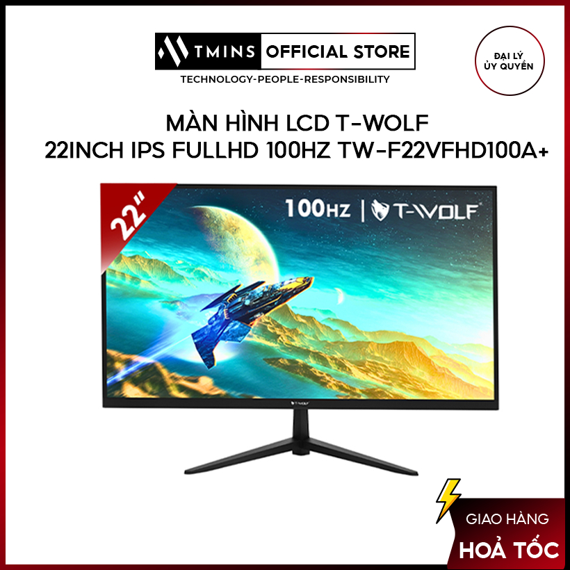 Màn hình LCD T-Wolf 22inch IPS FullHD 100hz TW-F22VFHD100A+ Chính hãng | Shopee Việt Nam