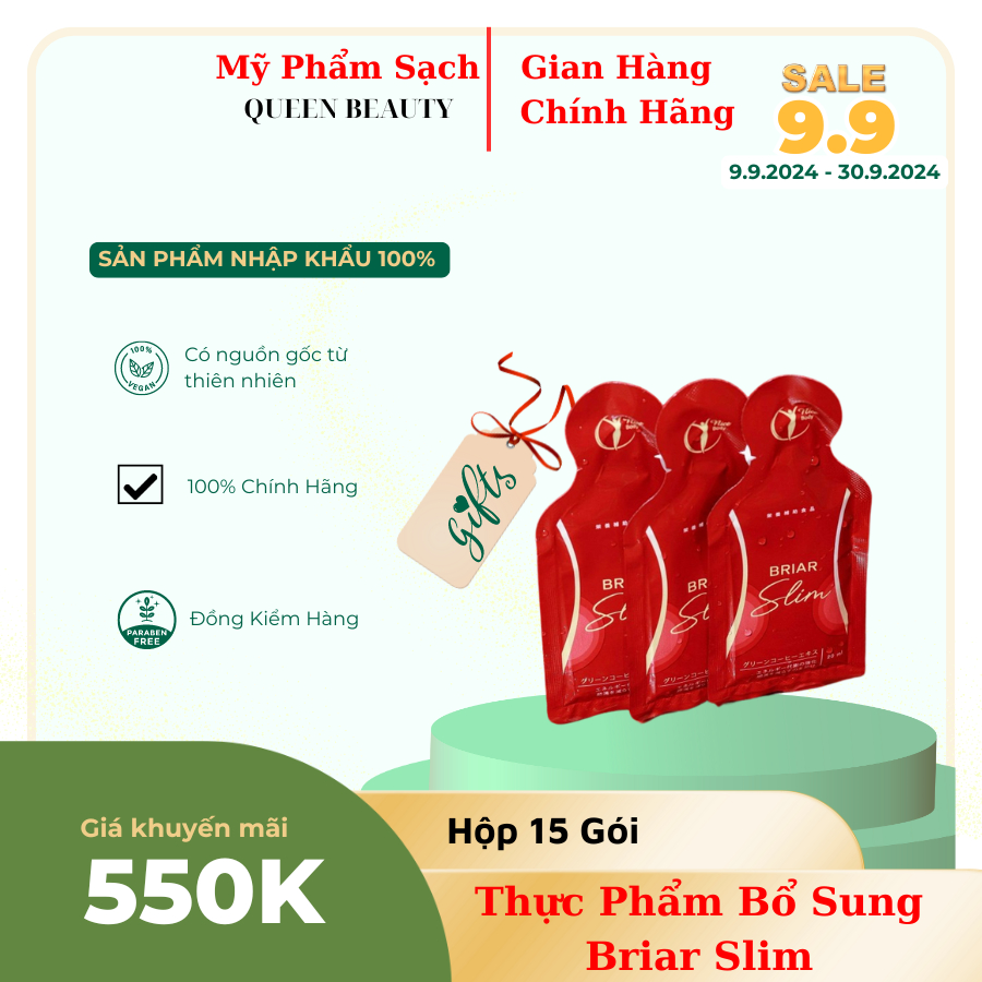 Thực Phẩm Bổ Sung Briar Slim Hộp 15 Gói | Shopee Việt Nam