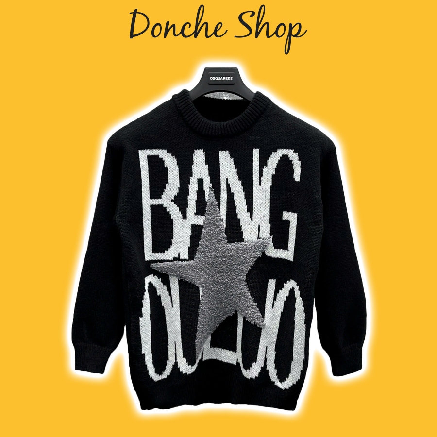 Áo Len Bang Ouluo Hoạ Tiết Ngôi Sao Nổi Siêu Đẹp - Áo Sweater Len Nam ...