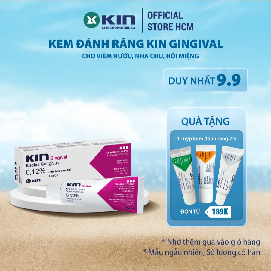 Kem Đánh Răng Kin Gingival Ngăn Ngừa Viêm Nướu, Nha Chu, Hôi Miệng ...