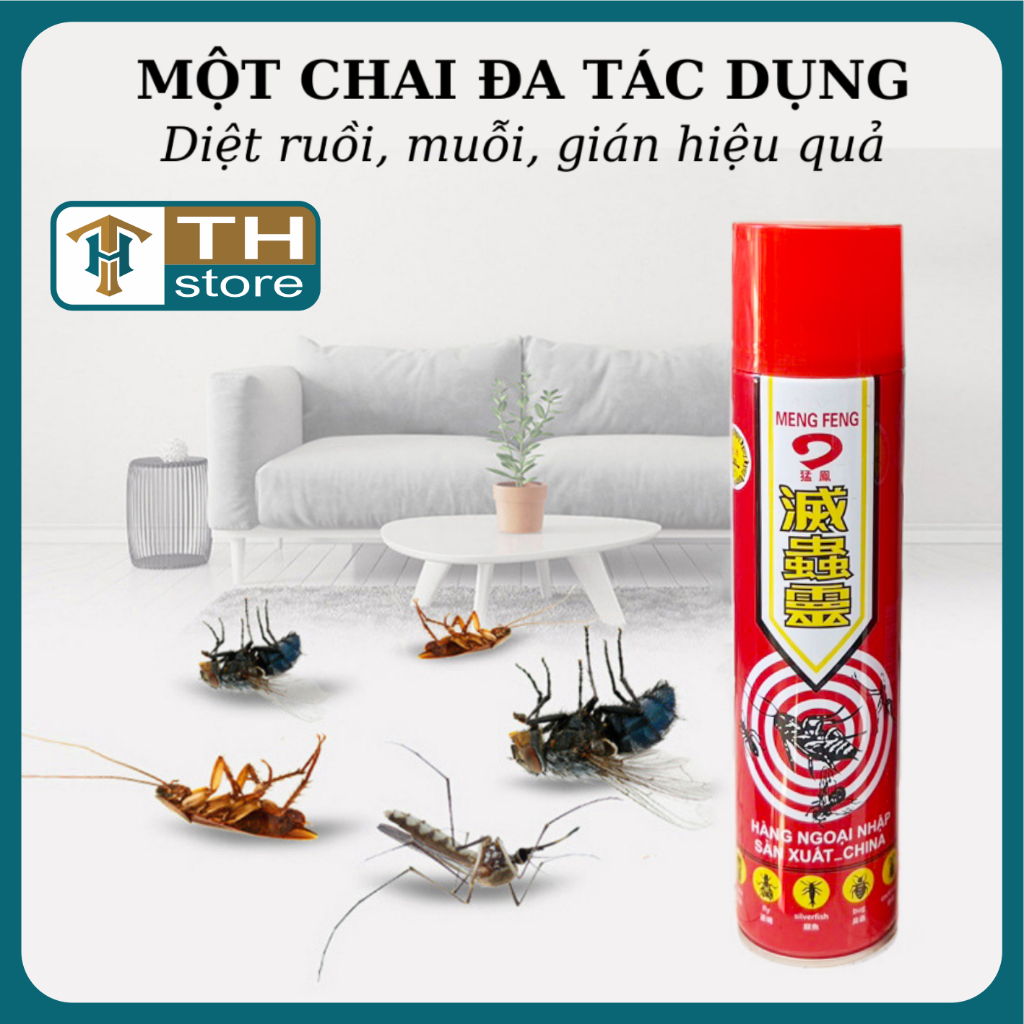 chai xịt muỗi MENG FENG Số 9 diệt tất cả các loại côn trùng nhập khẩu ...