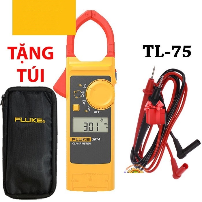 Fluke 301A/301B/301C/301D/301E chính hãng, Tem chống hàng giả. BH 12T ...