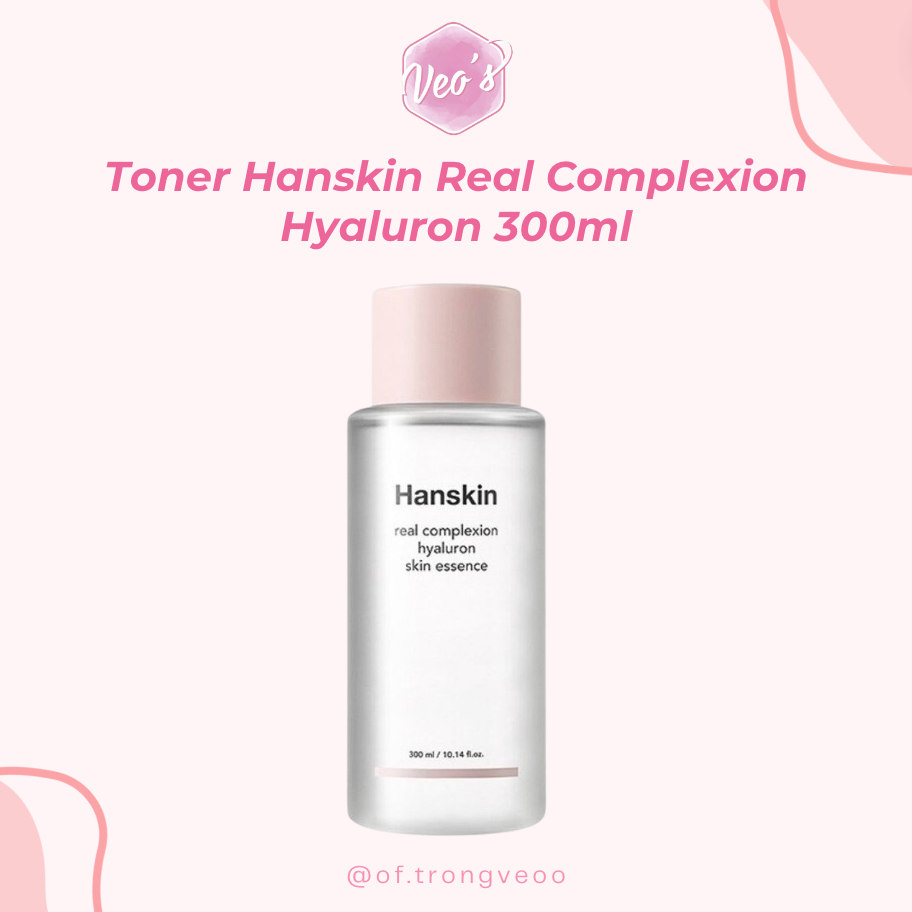 Nước hoa hồng cấp ẩm Hanskin Real Complexion Hyaluron Skin Essence ...