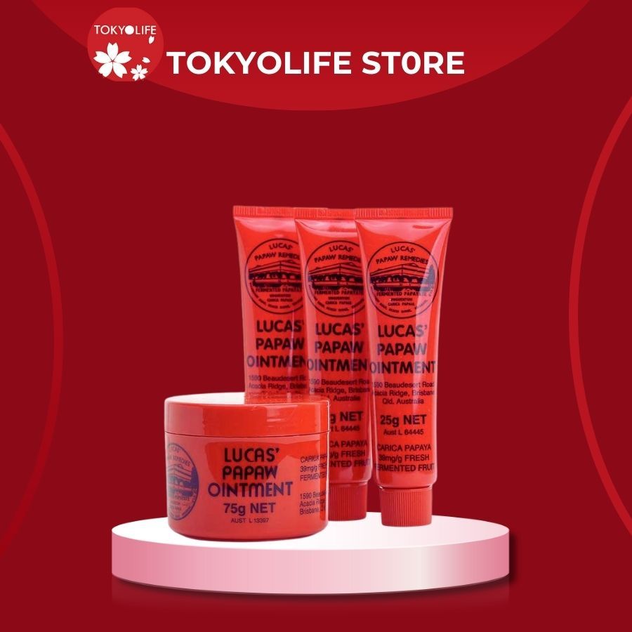 Kem bôi đa năng Lucas Papaw Ointment/ Grandpawpaw Úc 25g; 75g cho mọi ...