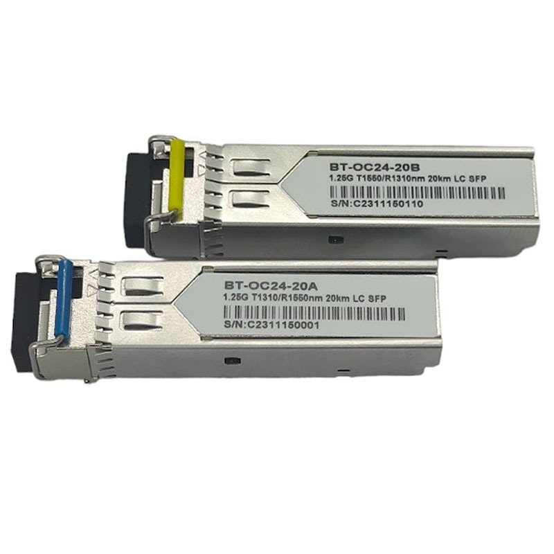 Module quang SFP 1.25G 1 sợi BTON BT-OC24-20A/B, SFP 1 sợi Singlemode ...