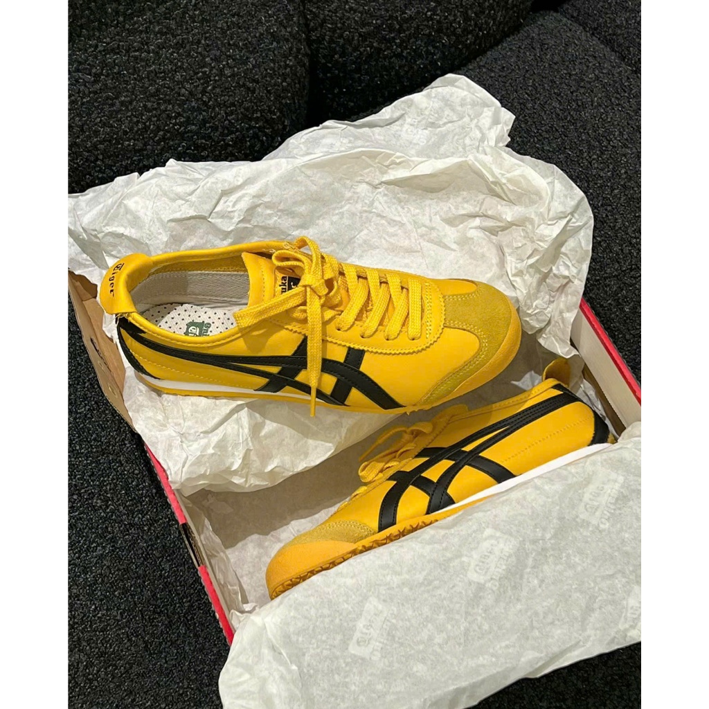 [ Chính hãng ] Giày Onitsuka tiger mexico 66 yellow/black full box tag ...