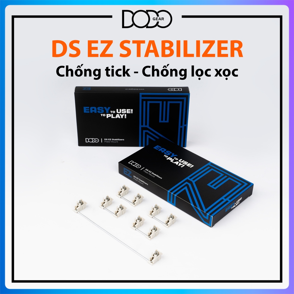 Bộ stab stabilizer DS EZ plate mount PCB Mount DoDo Studio chống tick ...
