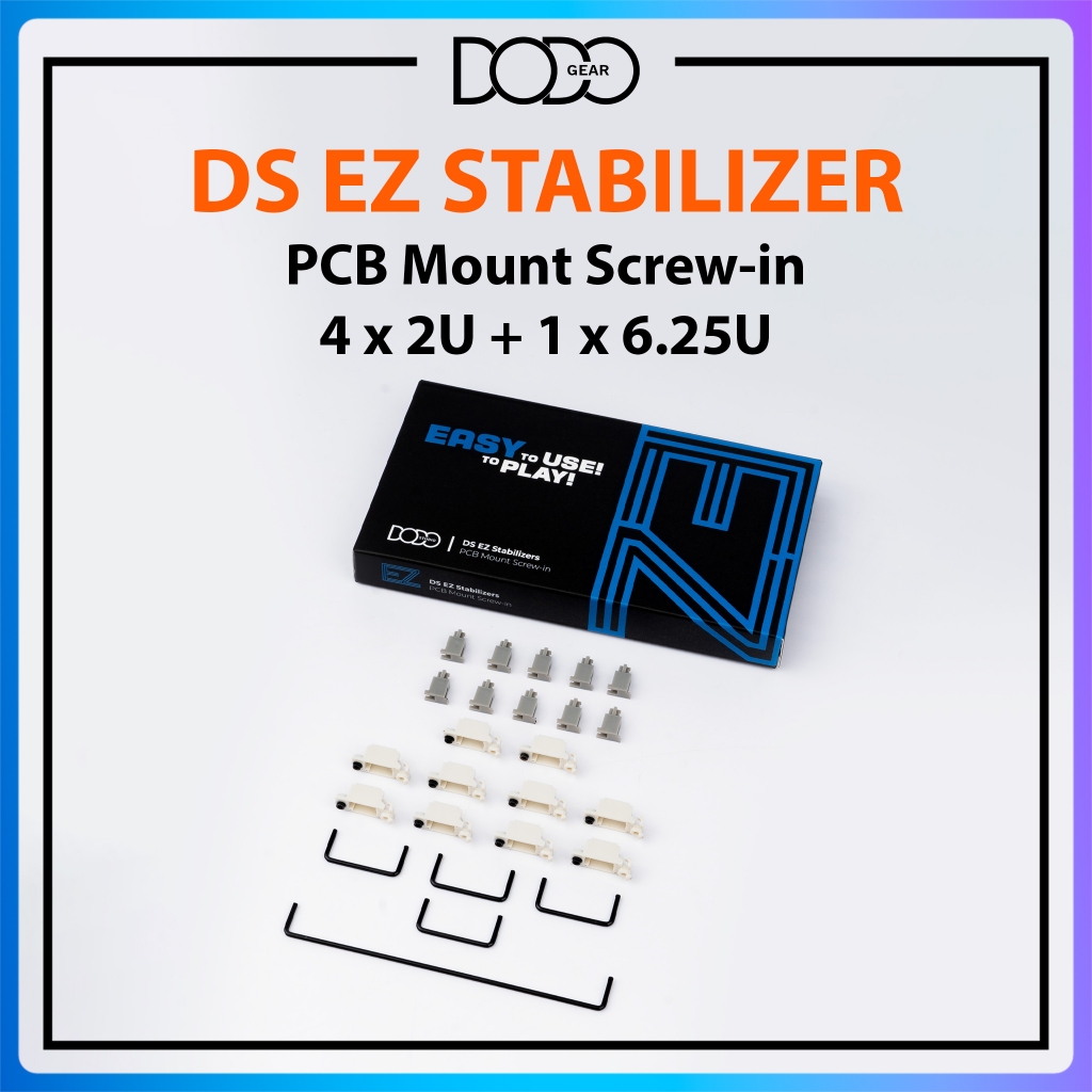 Bộ stab stabilizer DS EZ plate mount PCB Mount DoDo Studio chống tick ...