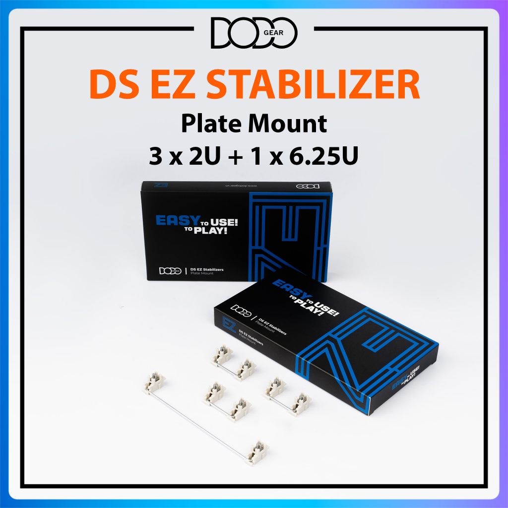 Bộ stab stabilizer DS EZ plate mount PCB Mount DoDo Studio chống tick ...