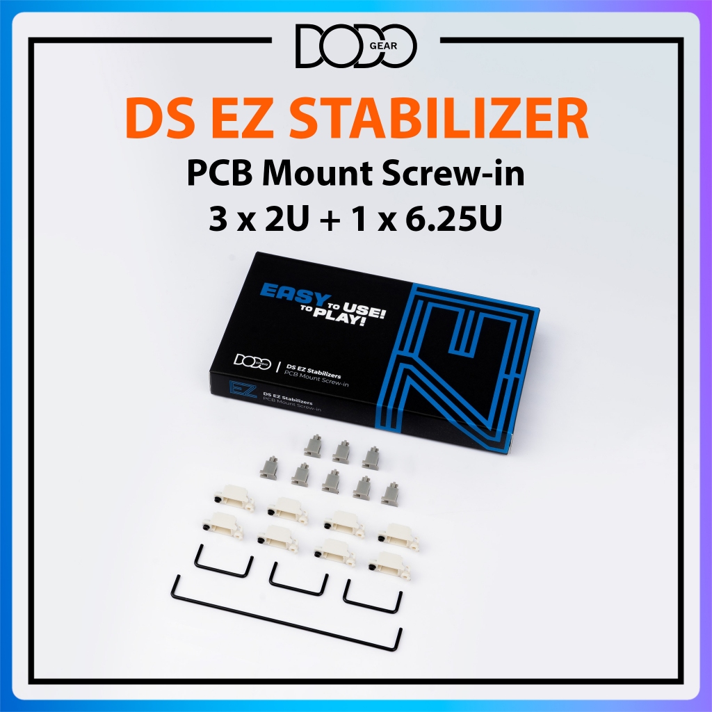 Bộ stab stabilizer DS EZ plate mount PCB Mount DoDo Studio chống tick ...