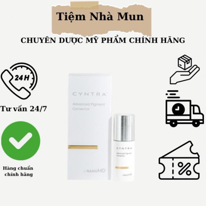 Kem dưỡng trắng da, hỗ trợ giảm nám NanoMD Cyntra Advance Pigment ...