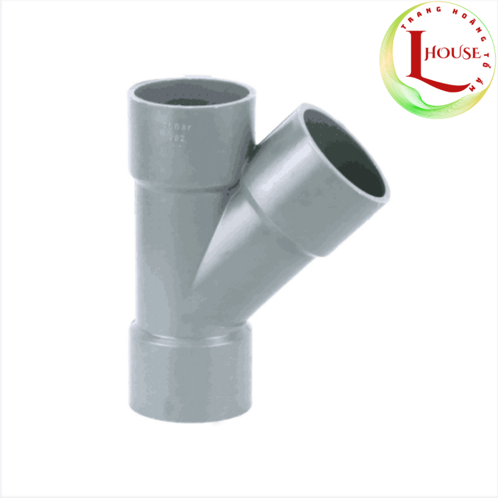 Y PVC D110 , Ba Chạc 45 độ D110, Y thu D110/90, 110/75, 110/60 Tiền ...