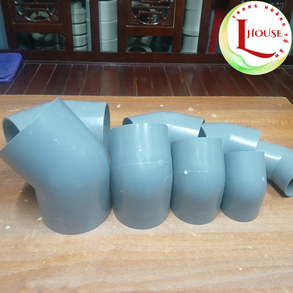 Chếc, Nối Góc 135 Độ, Co Lơi Ống Nhựa PVC D60, D75, D90, D110 Tiền Phong - L-House Shop | Shopee ...