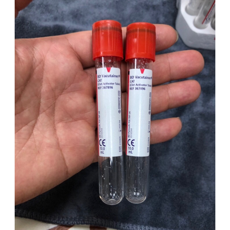 [SHOP SPA] Ống nghiệm BD Vacutainer 10ml làm PRF và kim ven lấy máu ...