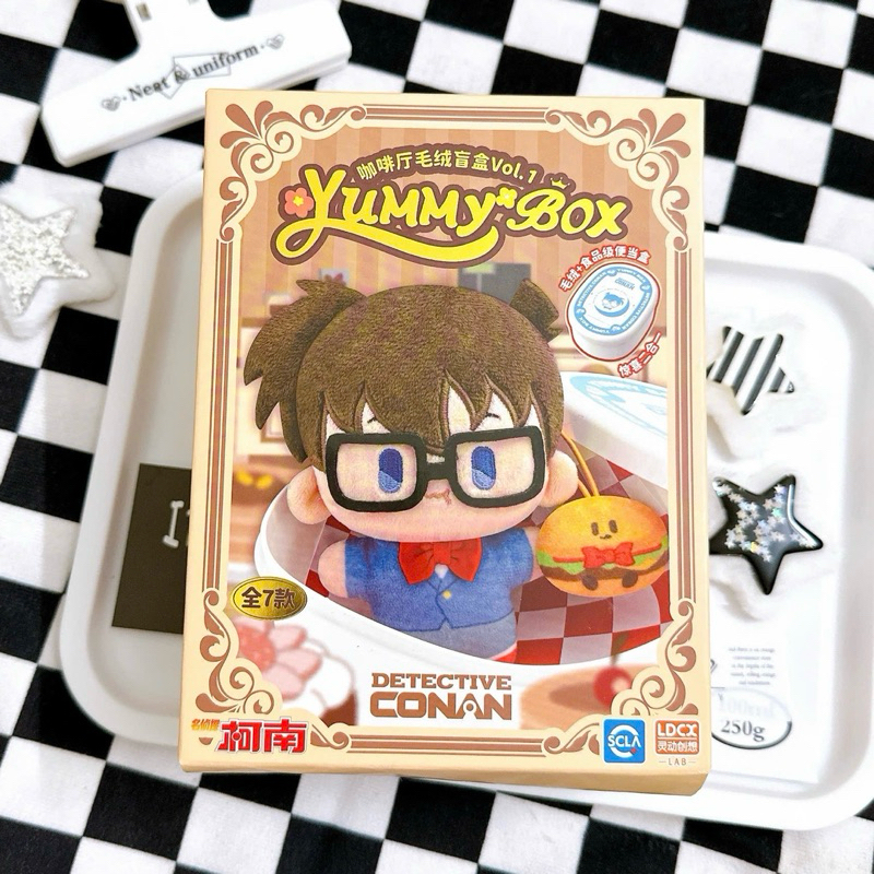 [NEKONII] 1 Hộp Bông YUMMY BOX CONAN Ngẫu nhiên | Shopee Việt Nam