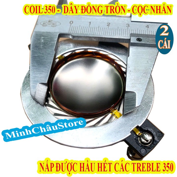 COIL LOA TREBLE 34.4mm CÓ CỌC NHẤN - DÙNG CHO HẤU HẾT TREBLE 350 - GIÁ ...