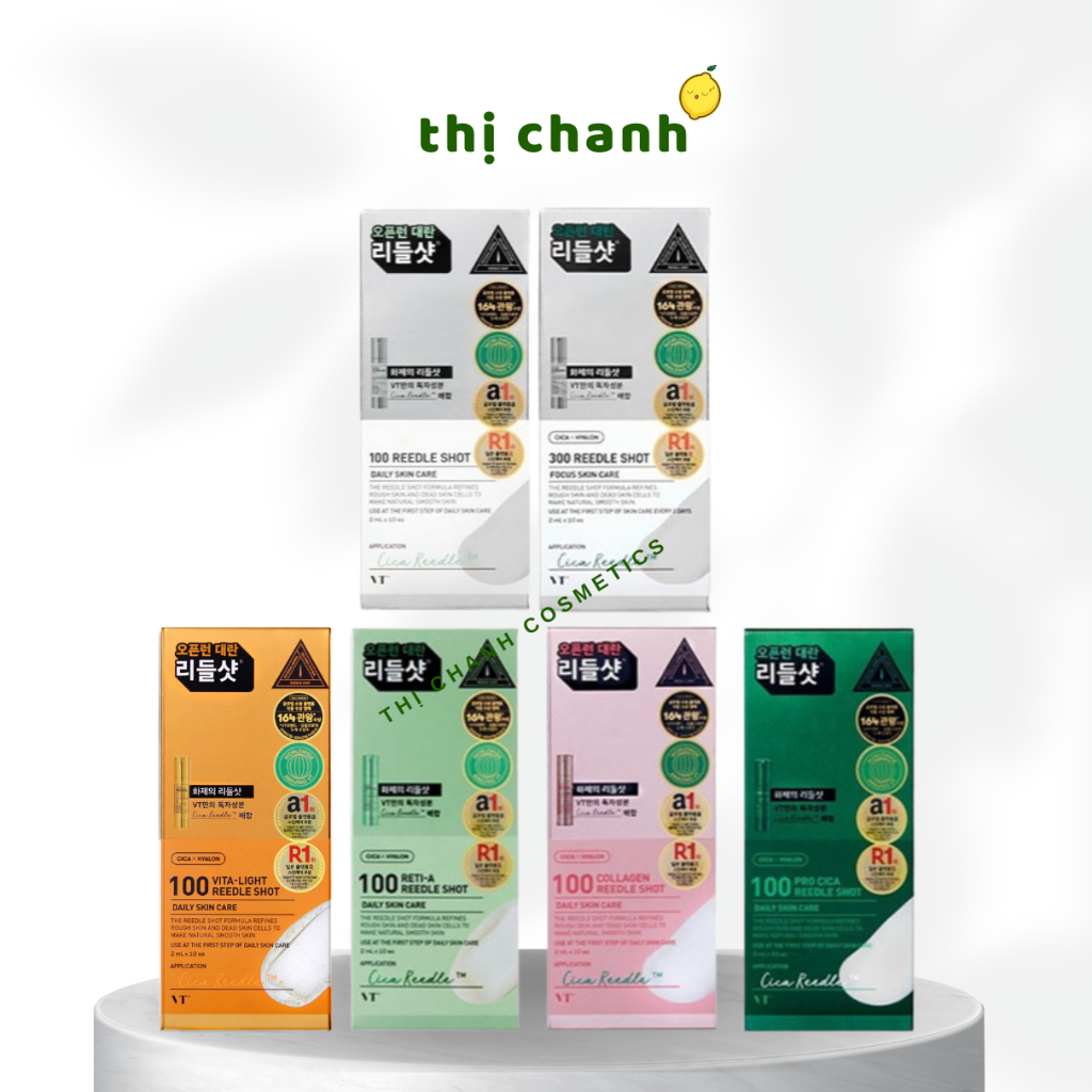 [Sẵn đủ màu] GÓI Tinh Chất Vi Kim VT COSMETICS Reedle Shot Stick Pouch ...