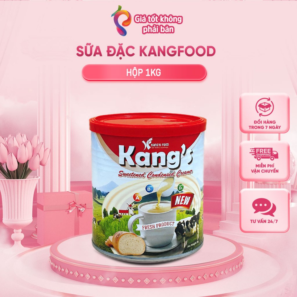 Sữa đặc nguyên kem Kang food hộp 1kg | Shopee Việt Nam