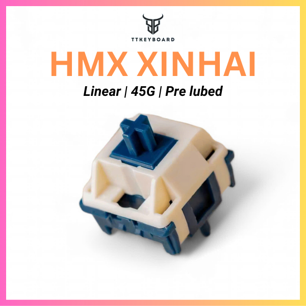 [Hỏa Tốc] Switch Bàn Phím Cơ HMX Xinhai - Linear - 5 Pin - 45G - Công Tắc Phím Cơ - TTKeboard ...