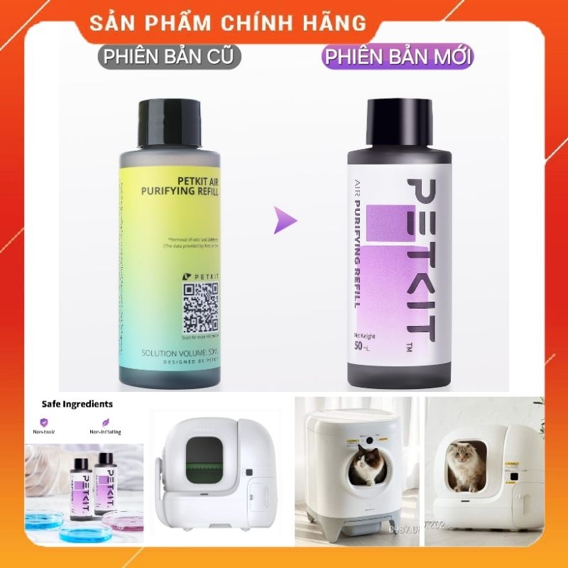 Dung dịch khử mùi cho máy vệ sinh mèo PetKit Pura X, Pura Max, PuraX | Shopee Việt Nam